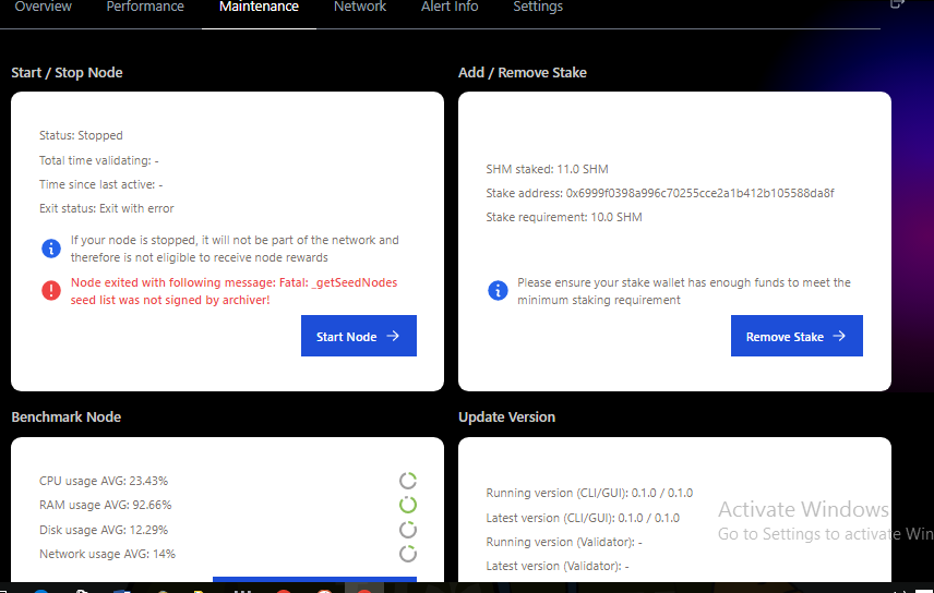 Validator Stopped Error ```Fatal: _getSeedNodes seed list was not signed by archiver!``` · Issue ...