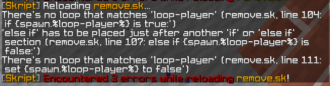 Theres No Loop That Matches Loop Player · Issue 3751 · Skriptlangskript · Github