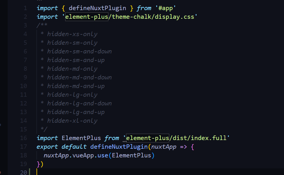 nuxt3.rc-8 not suppport element-plus · Issue #14639 · nuxt/nuxt · GitHub
