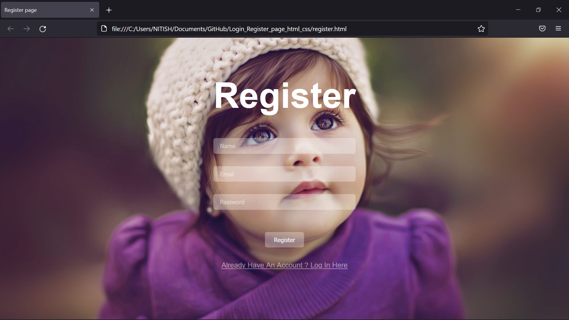GitHub - nitishsingh925/Login_Register_page_html_css: simple login and ...