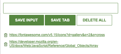 GitHub - ERy03/Chrome-extension: save tab links with just a simple click