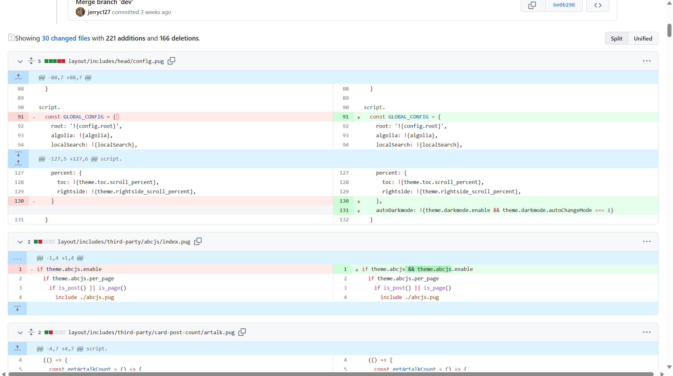 [Bug]: 报语法错误? · Issue #1292 · jerryc127/hexo-theme-butterfly · GitHub