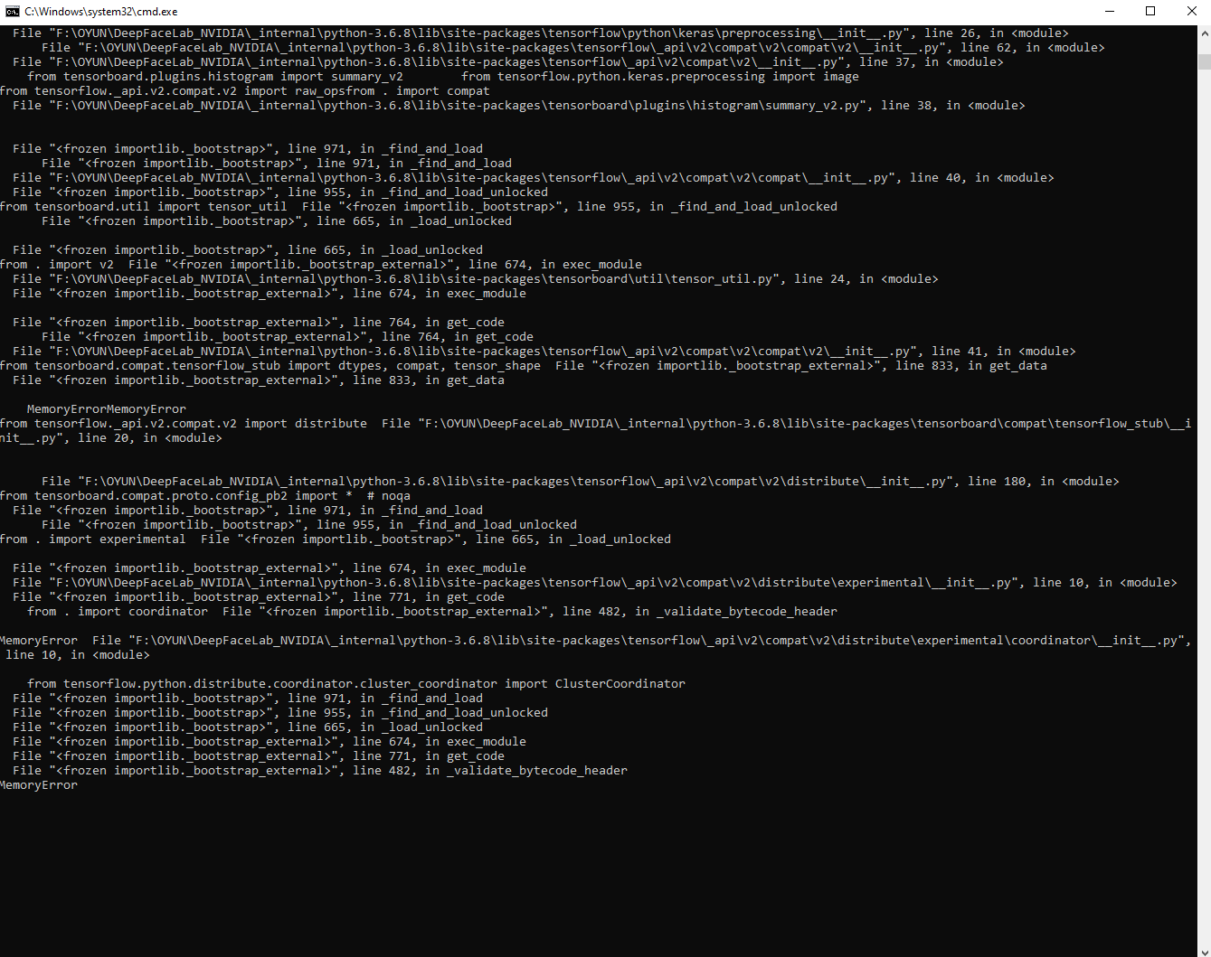 Problem with XSeg training (rtx 3080 ) PLSSS HELPP