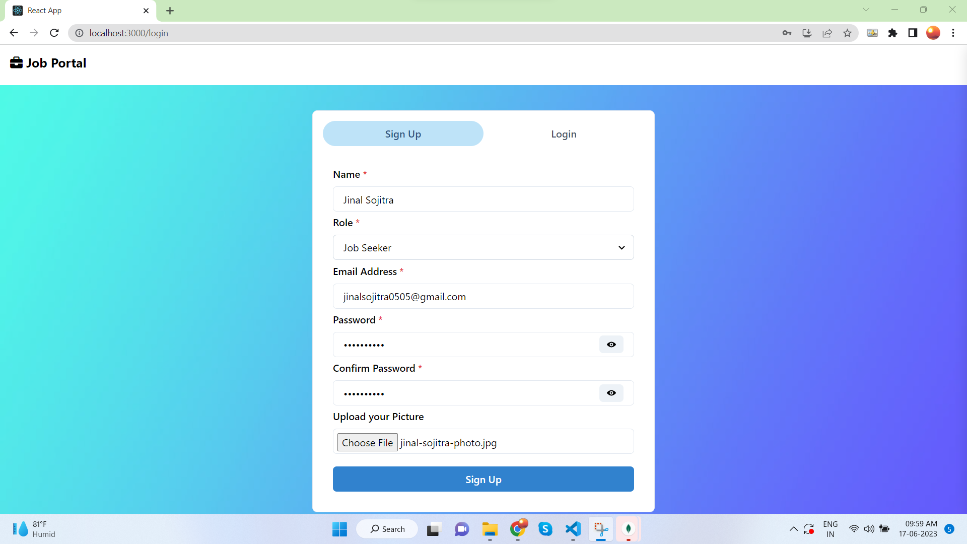 GitHub - jinal-sojitra/Job-Portal