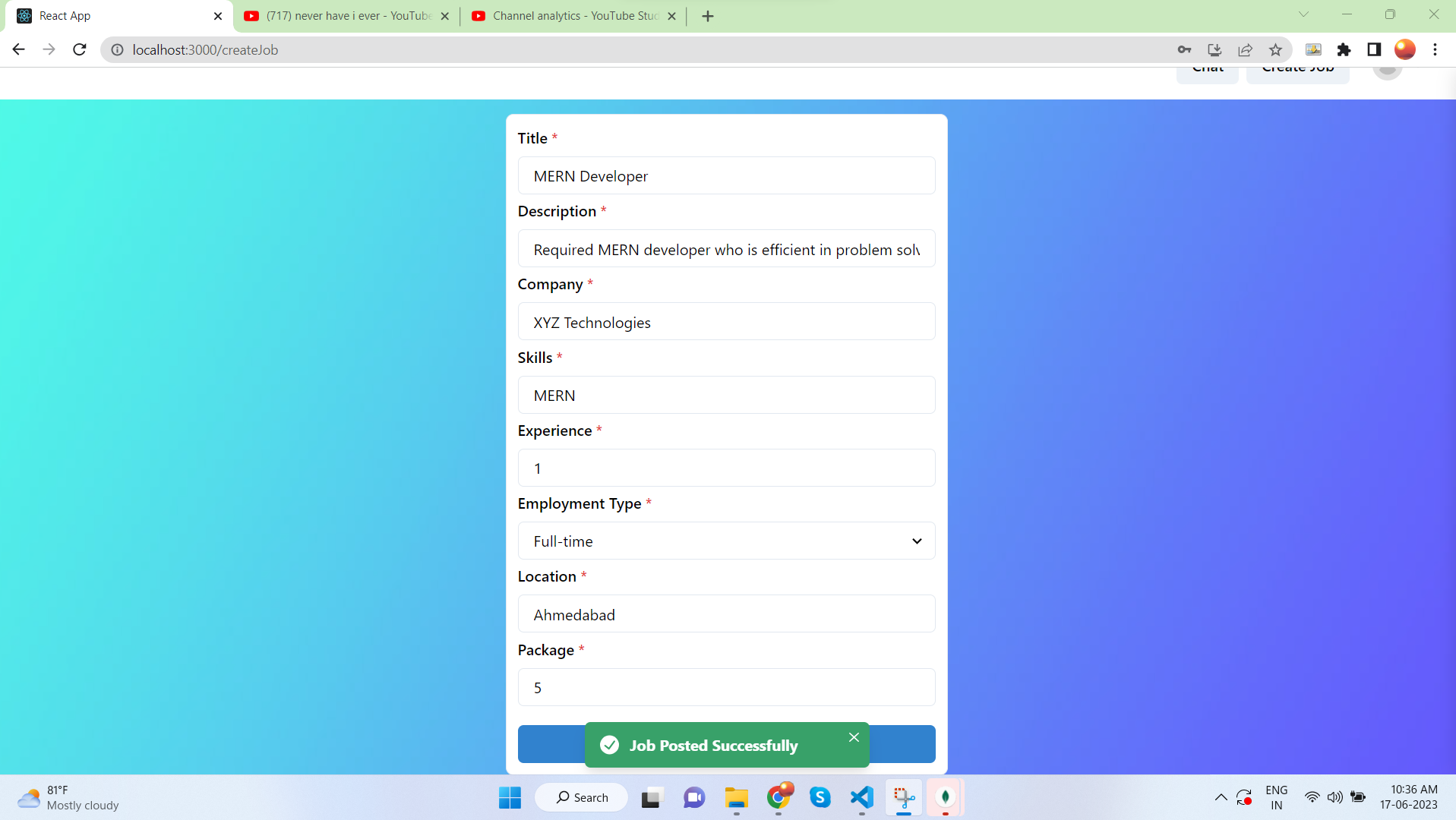 GitHub - jinal-sojitra/Job-Portal