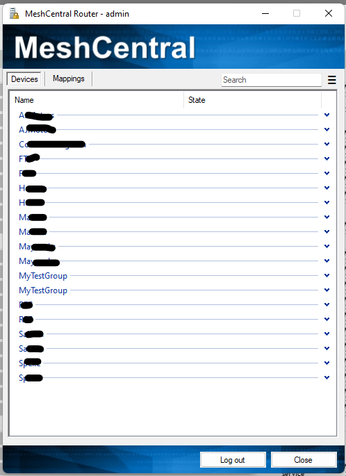 launching meshcentralrouter shows double groups · Issue #4219 · Ylianst/MeshCentral · GitHub