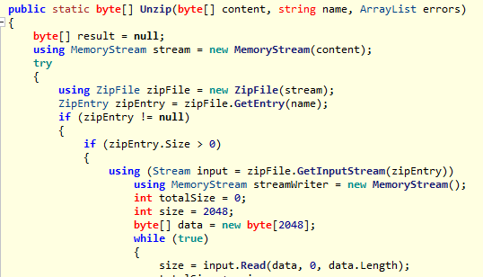 Wrong decompilation of using statement · Issue #2710 · icsharpcode/ILSpy · GitHub