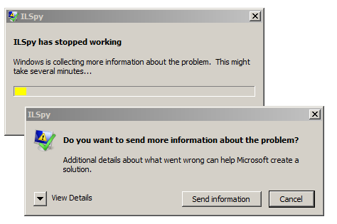 ILSpy crash on project save · Issue #1340 · icsharpcode/ILSpy · GitHub