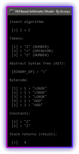 GitHub - Exunys/Calculators: Calculators (VM-based arithmetic models) in different languages