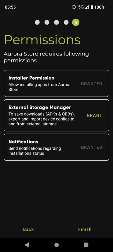 No option for storage scopes on some applications · Issue #2140 · GrapheneOS/os-issue-tracker ...