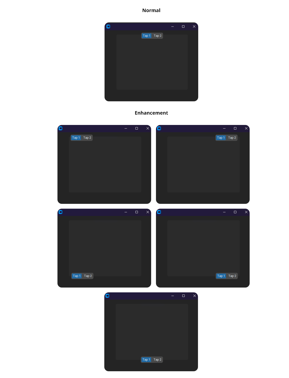 Enhacement Request Ctktabview · Issue 1766 · Tomschimansky Customtkinter · Github