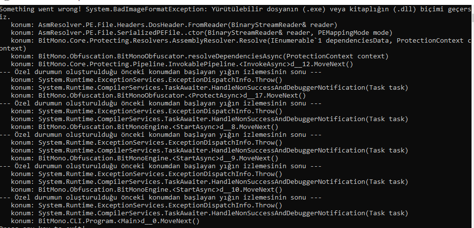 Hi İ have So much error · Issue #83 · sunnamed434/BitMono · GitHub