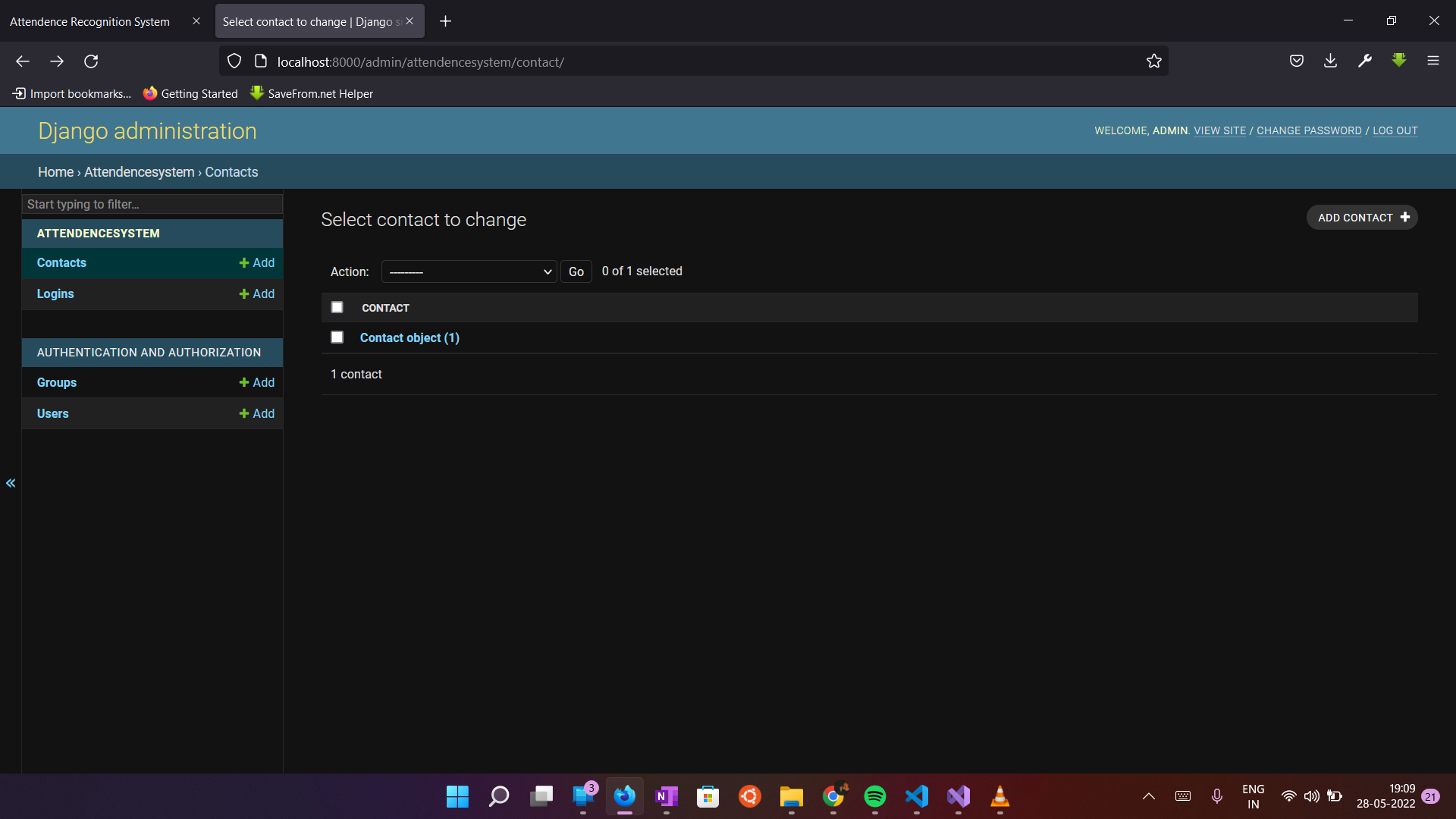 GitHub - Azrael-phx/Attendance-Management-System: Attendance management ...