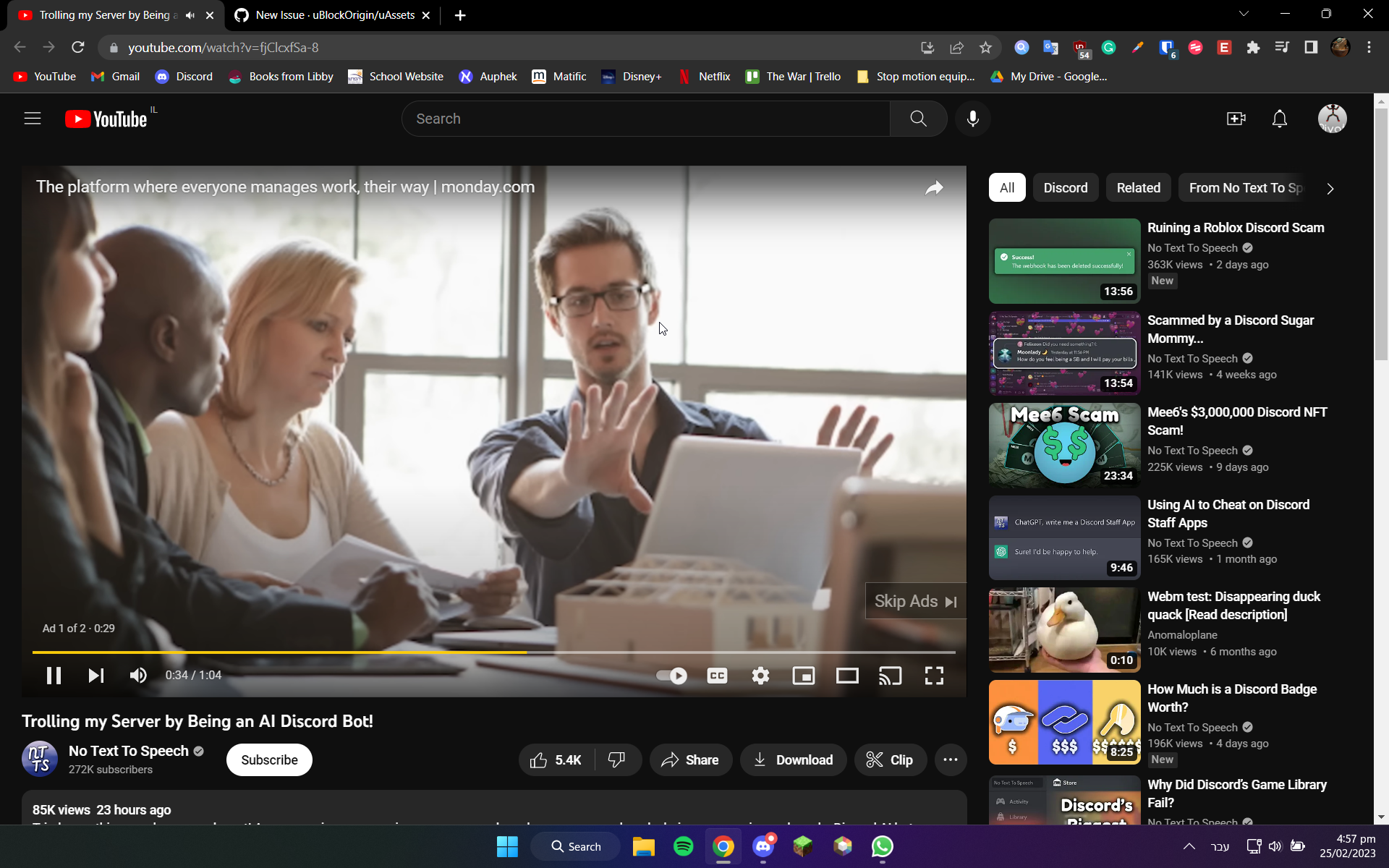 youtube.com: ads · Issue #16940 · uBlockOrigin/uAssets · GitHub