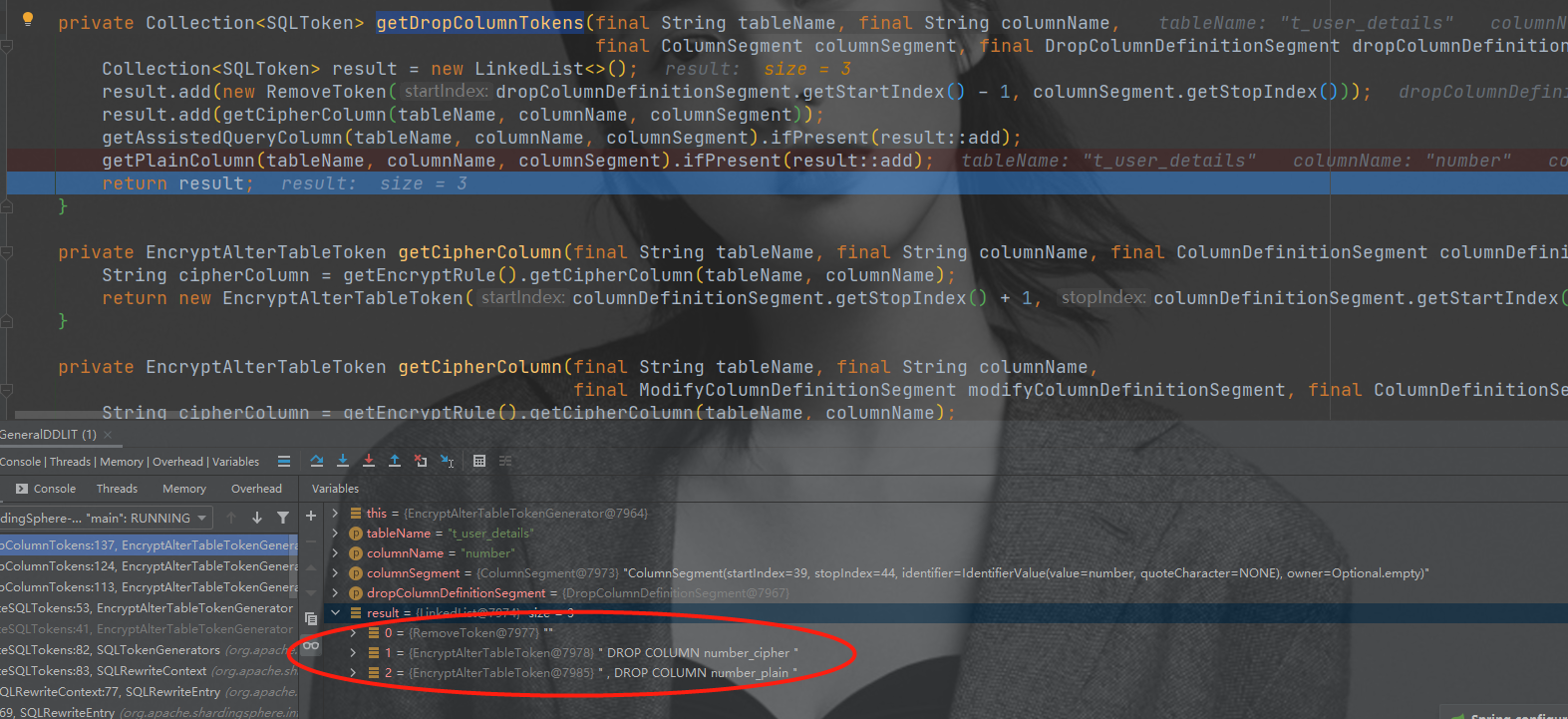 SQL rewriting problems in encrypt scenarios · Issue #11105 · apache/shardingsphere · GitHub