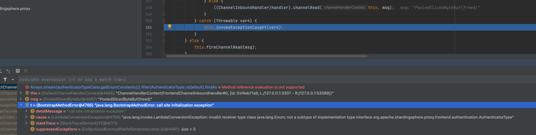 Authenticator has a bug maybe. · Issue #24592 · apache/shardingsphere · GitHub