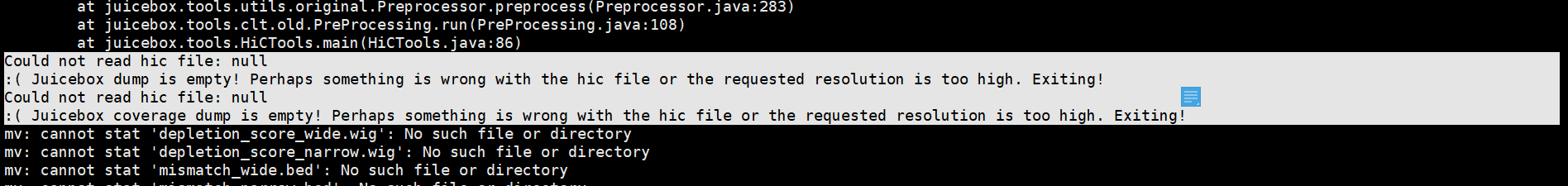 can't open .hic file in juicerbox. error loading .hic file · Issue #121 · aidenlab/3d-dna · GitHub