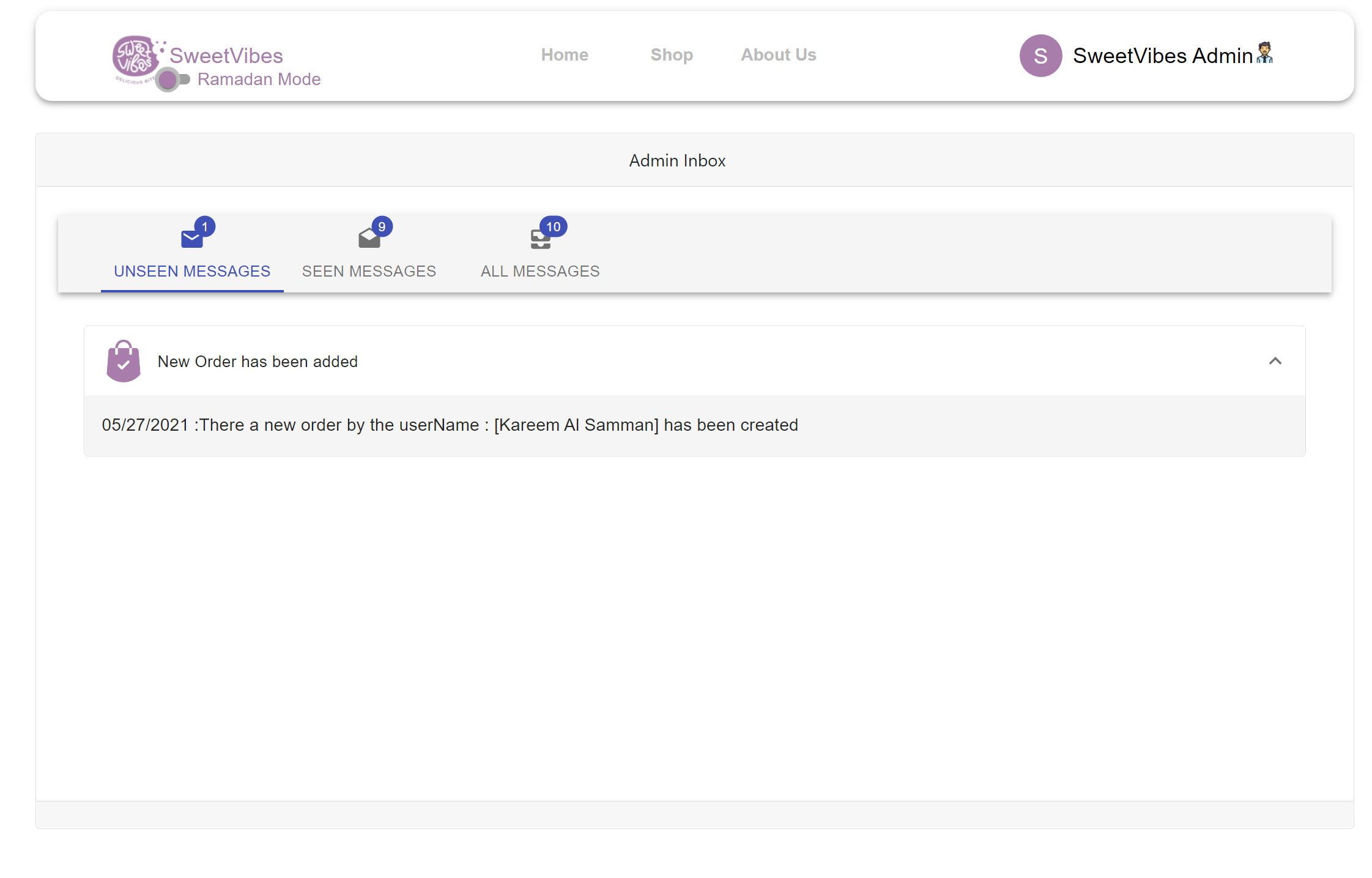GitHub - kareemalsamman/React-SweetVibesShop: A Deserst Shop