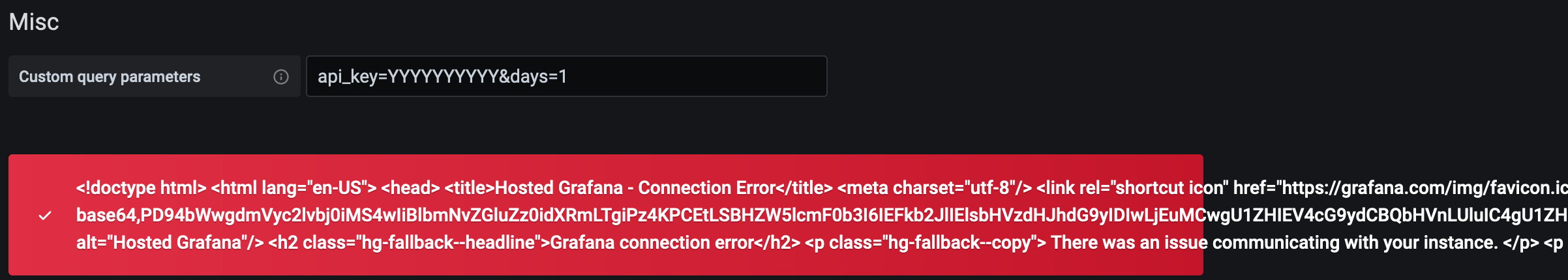Custom http headers do not work yet · Issue #5 · grafana/grafana-csv-datasource · GitHub