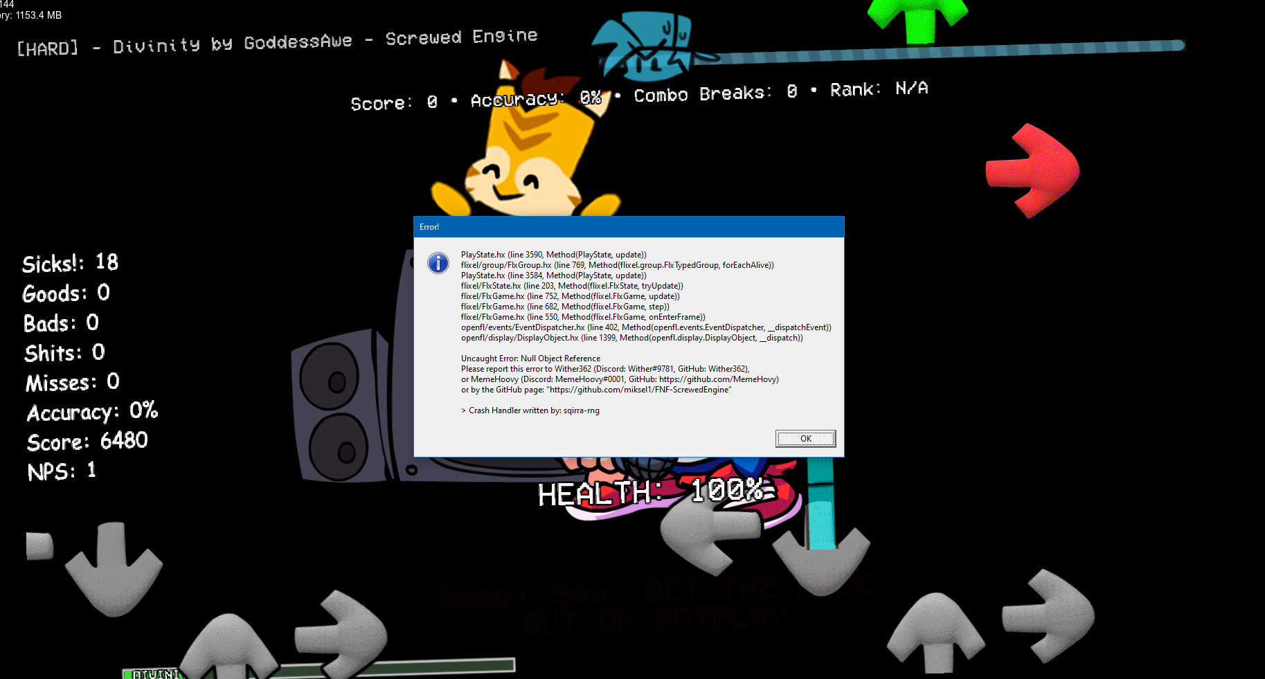 Just try to fix this · Issue #41 · miksel1/FNF-ScrewedEngine · GitHub
