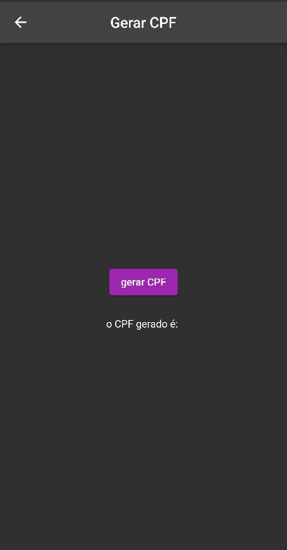 GitHub - caio-deiro/Cpf-Generator-and-Validator: App that validates a ...