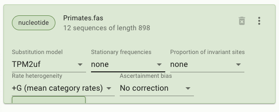 ModelTest button does not fit in the tile · Issue #212 · AntonelliLab ...