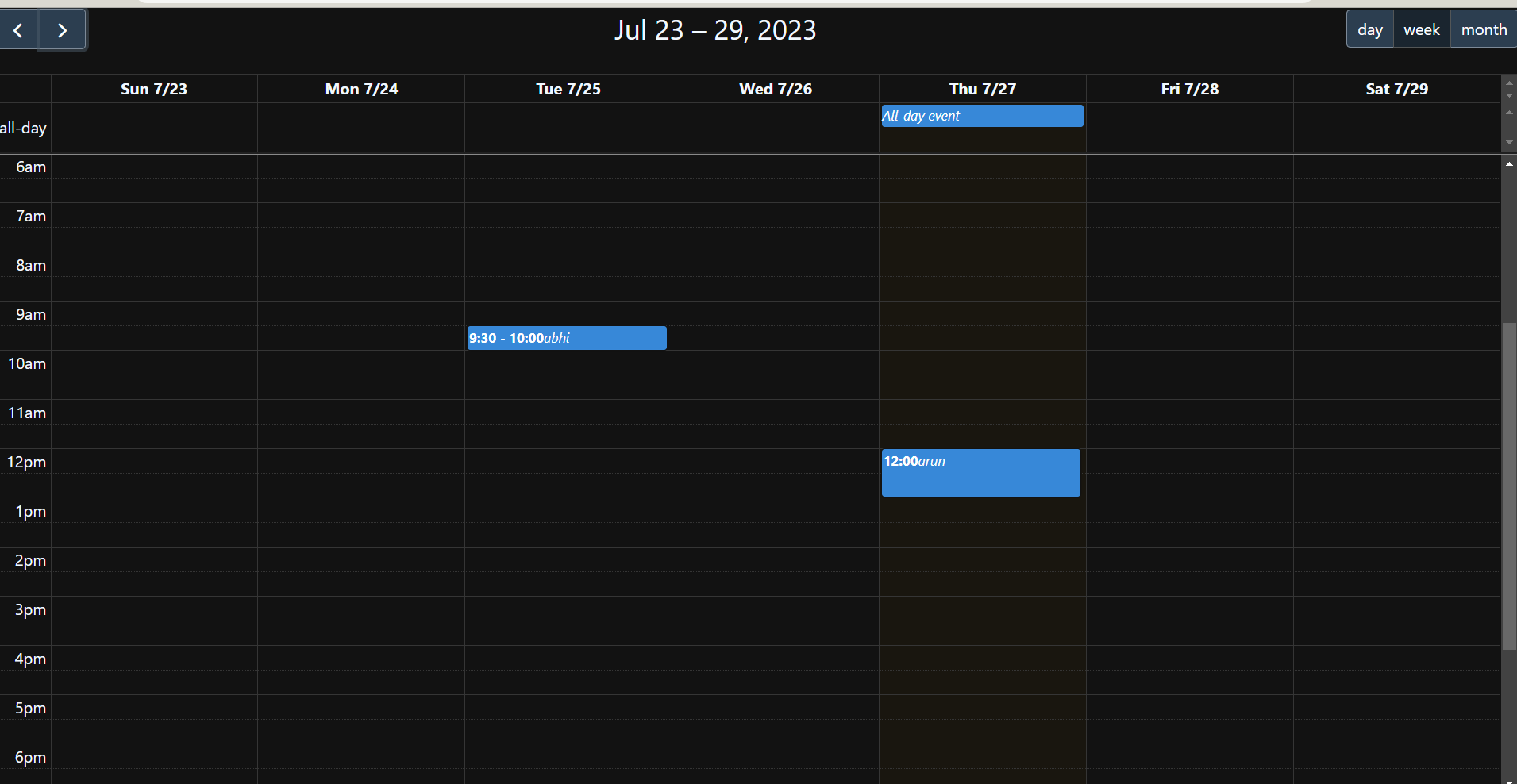 GitHub - arunsaradgi/accrete: A calender for day to day event scheduling