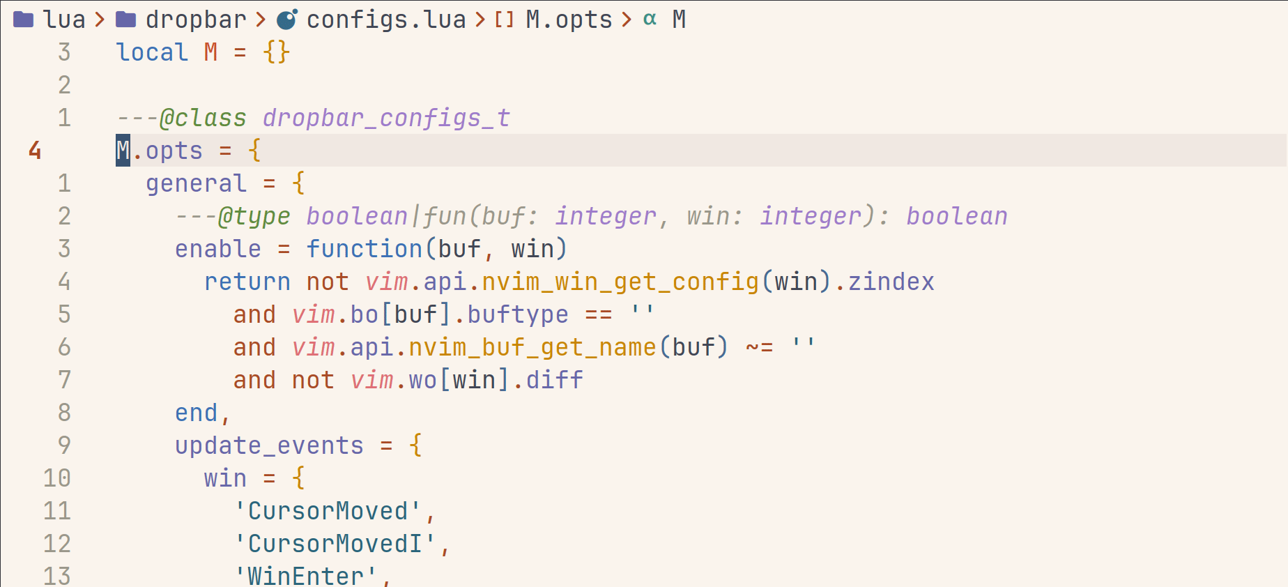 GitHub - Bekaboo/dropbar.nvim: IDE-like breadcrumbs, out of the box