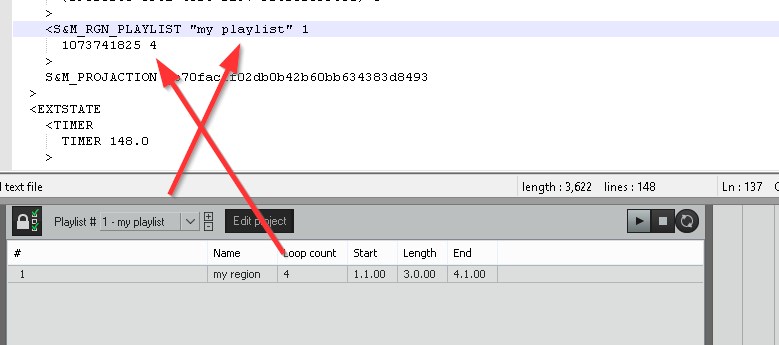 Region Playlist - Data storage · Issue #1172 · reaper-oss/sws · GitHub