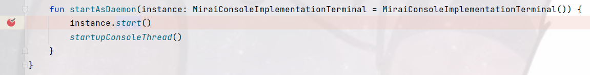 在MiraiConsoleTerminalLoader.startAsDaemon()前使用MiraiProtocol.isQRLoginSupported会导致 ...