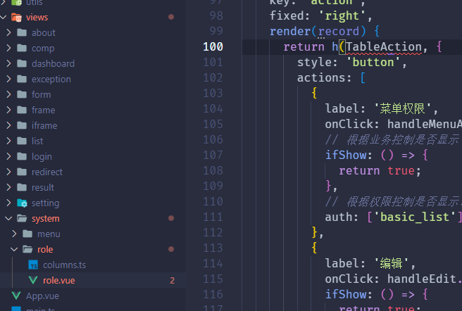 TableAction爆出一个奇怪的错误 · Issue #160 · jekip/naive-ui-admin · GitHub