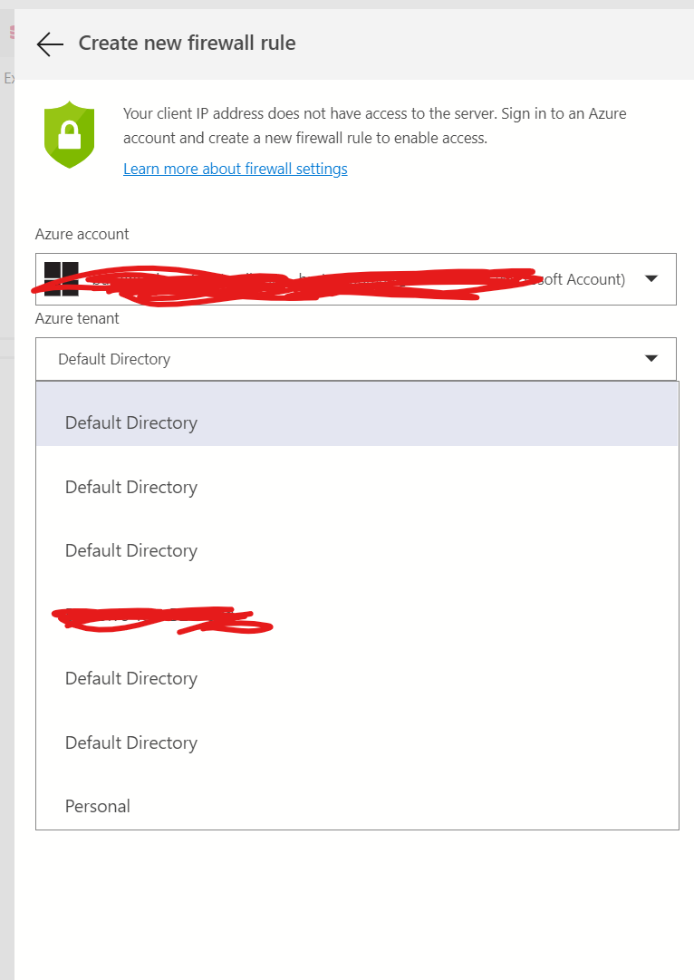 on the Create New Firewall Rule dialog, need to show more details on ...