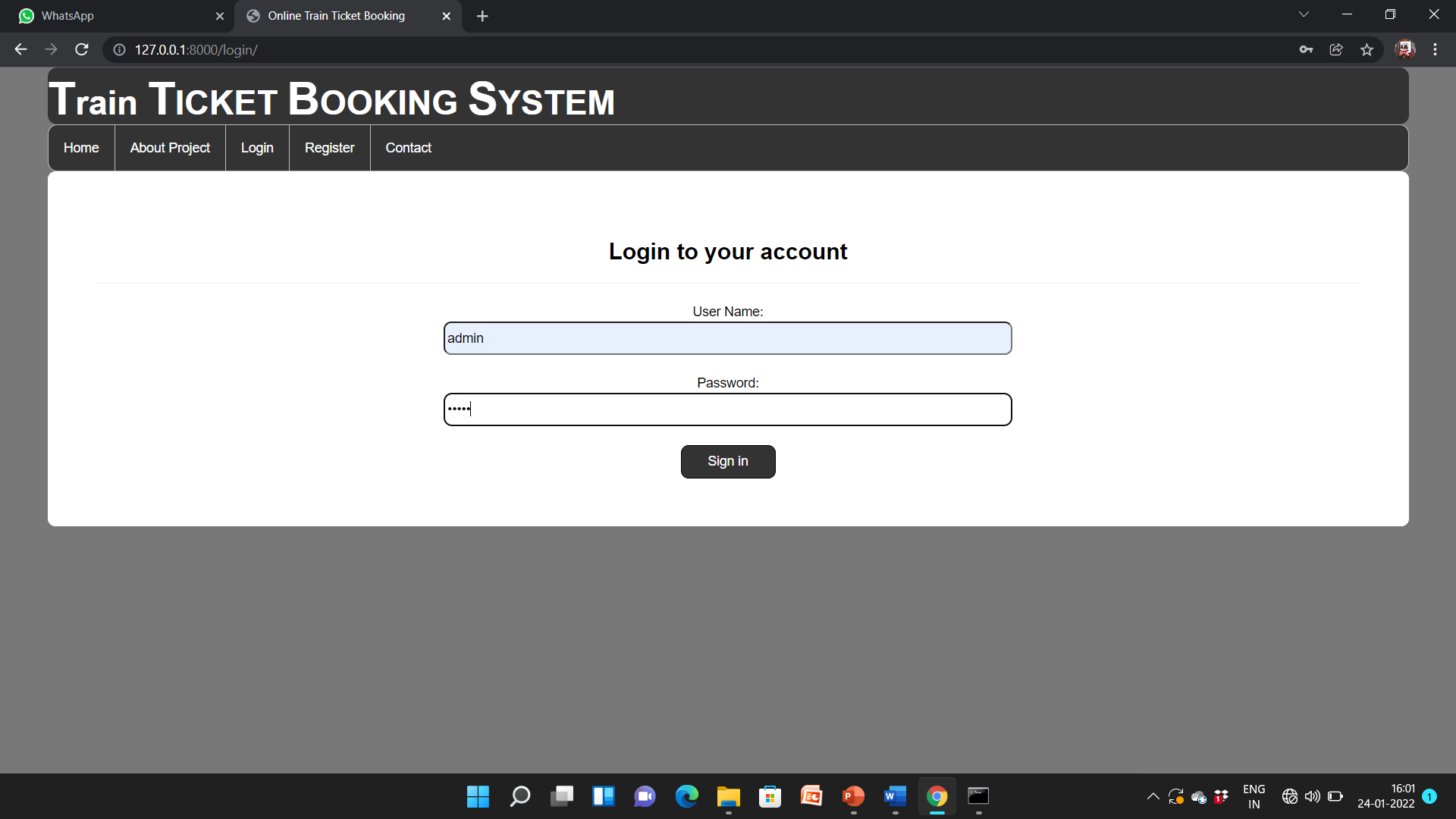 Github Sandeep Sunnyrailway Reservation System Using Html And Python Django This Project