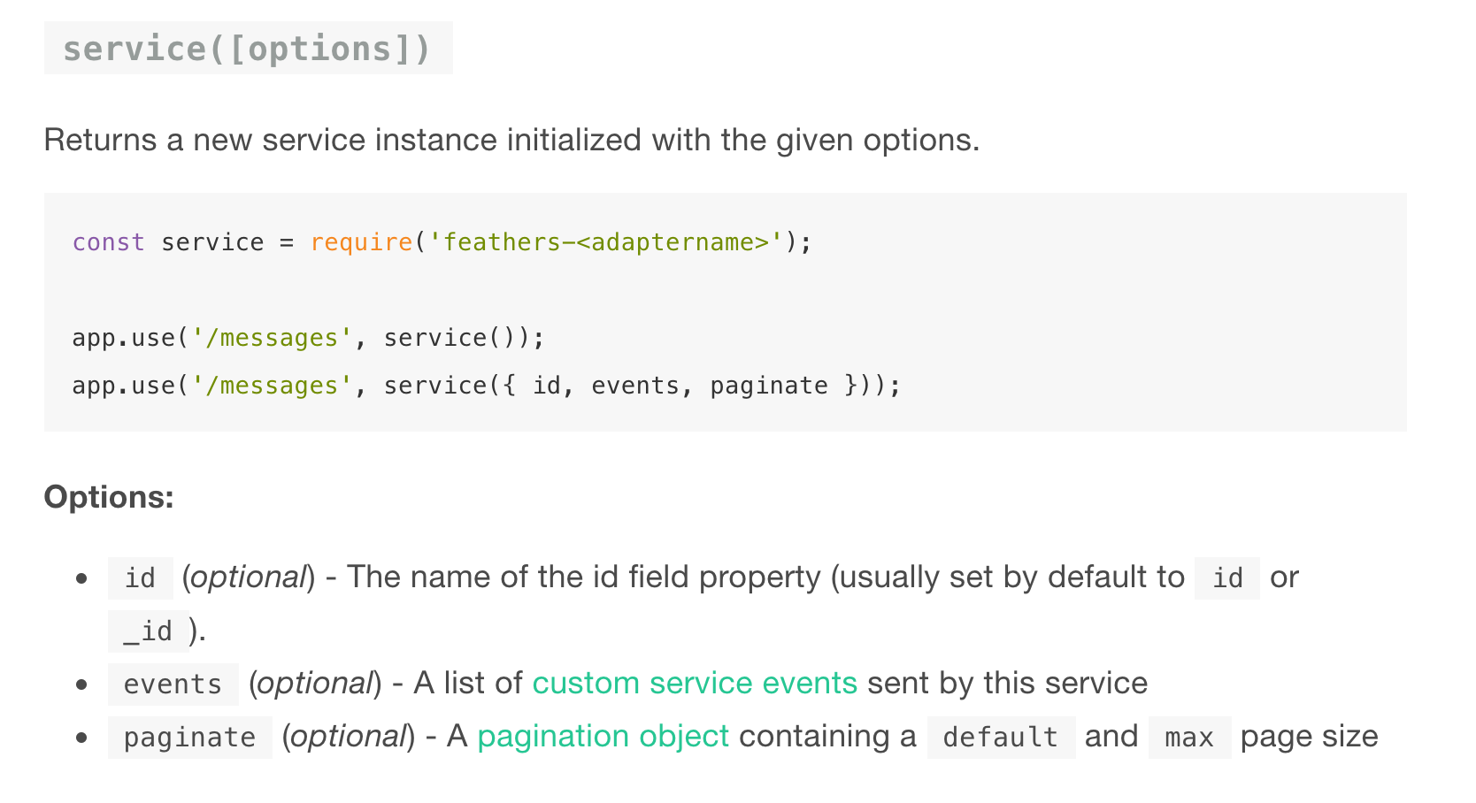 Can't override id field when declaring a (MySQL) service · Issue #164 · feathersjs-ecosystem ...