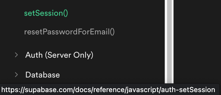 Documentation page for setSession is broken. (404) · Issue #10076 · supabase/supabase · GitHub