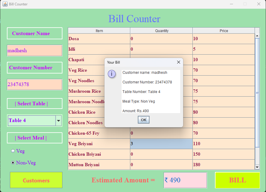GitHub - madheshkumar/Bill-Counter: Bill counter
