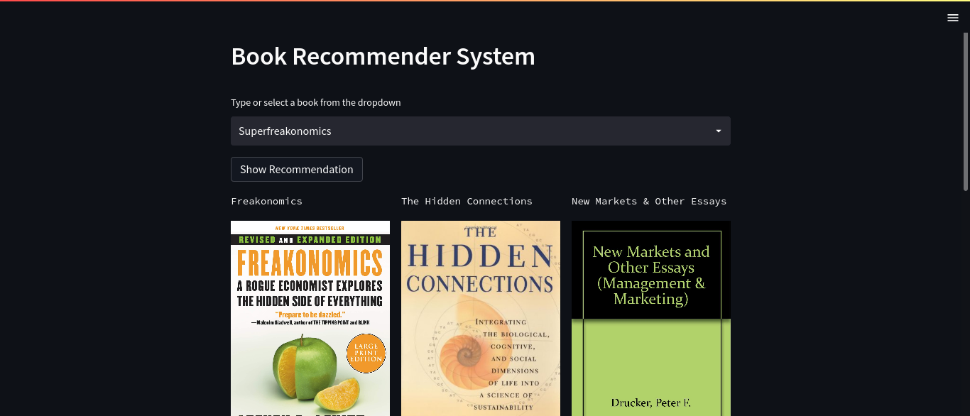 GitHub - Guhapriya01/BookRecommenderSystem-Streamlit