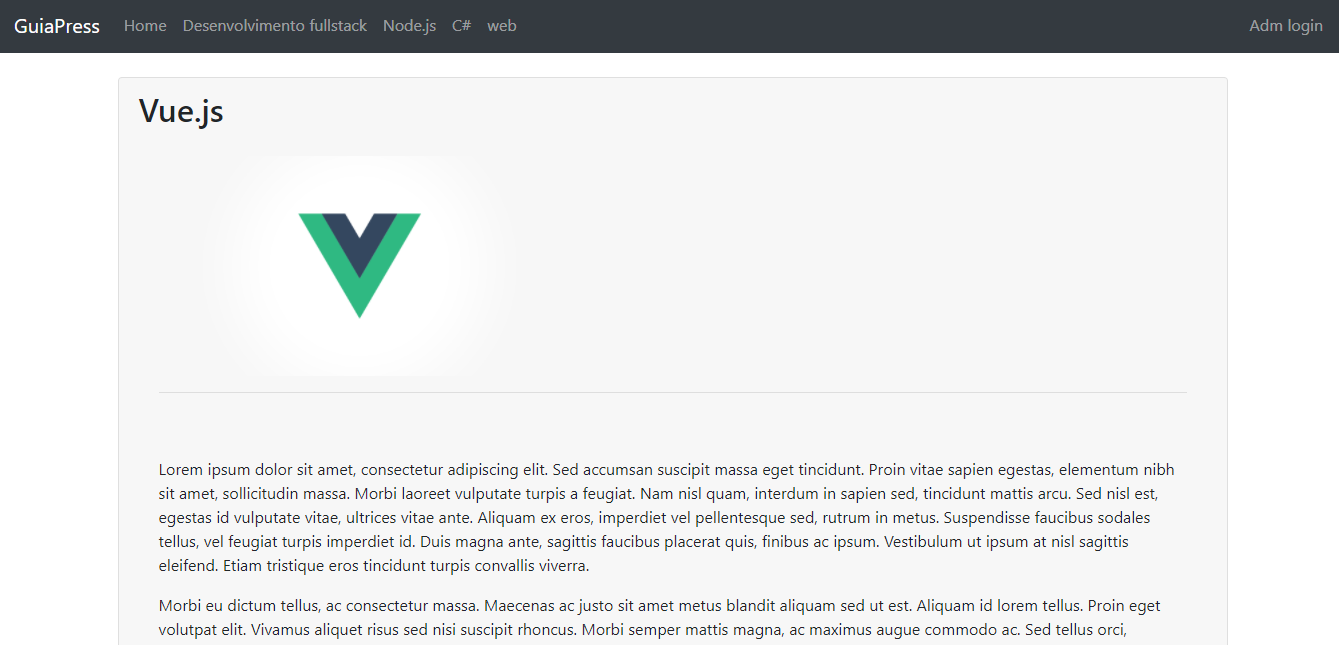 GitHub - Caroline-Thais/guiaPress: Blog criado com node.js. // Blog created with node.js.