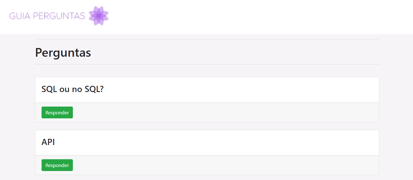 GitHub - Caroline-Thais/Guia-Perguntas: Plataforma de perguntas e respostas estilo Yahoo ...
