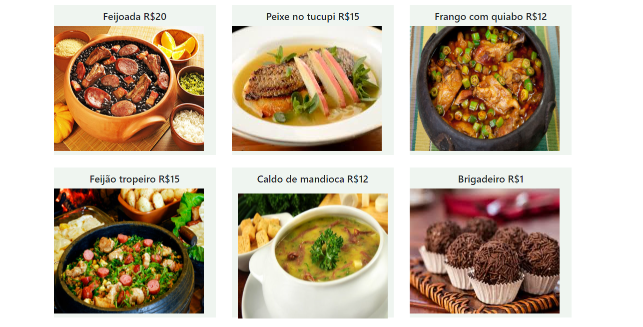 GitHub - Caroline-Thais/Brasil-Menu-Restaurant: Site de restaurante com sistema de pedidos ...