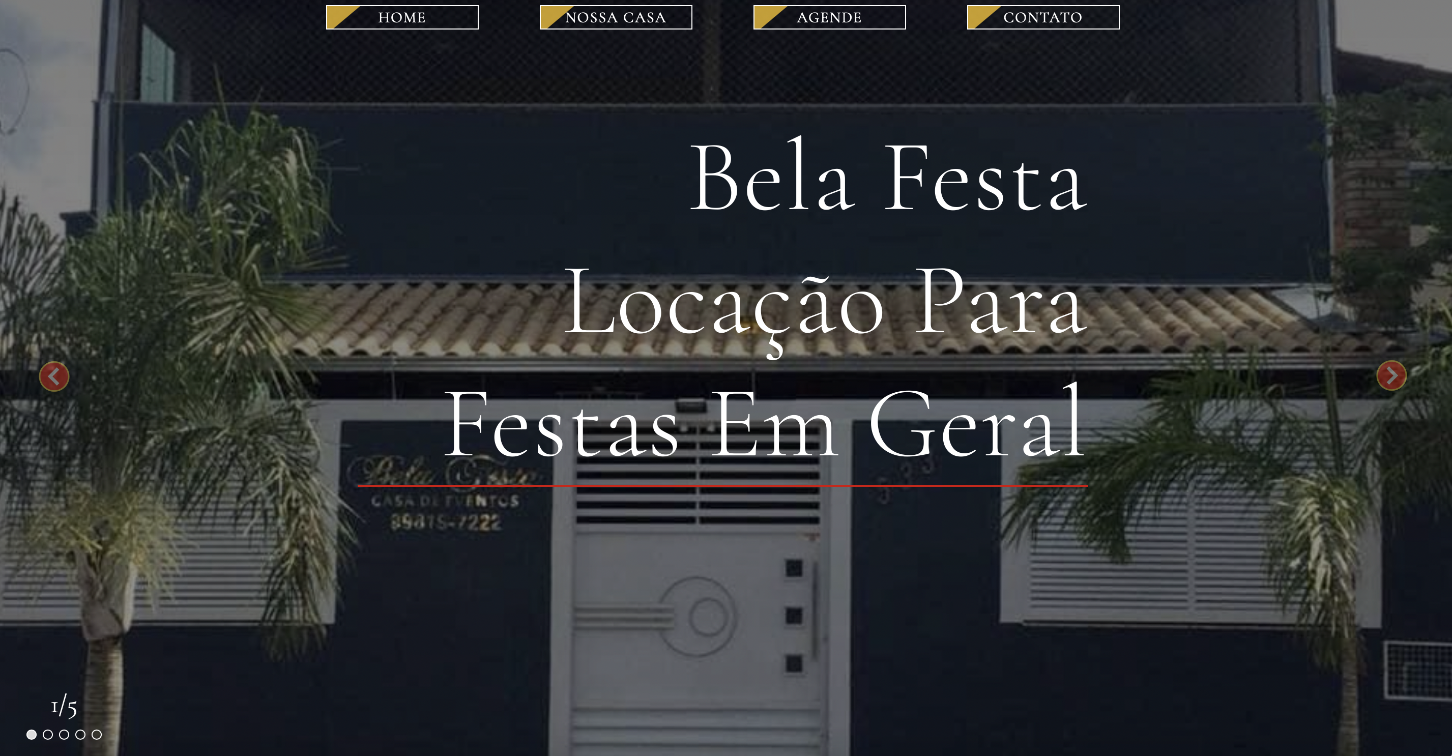 GitHub - Caroline-Thais/bela-festa
