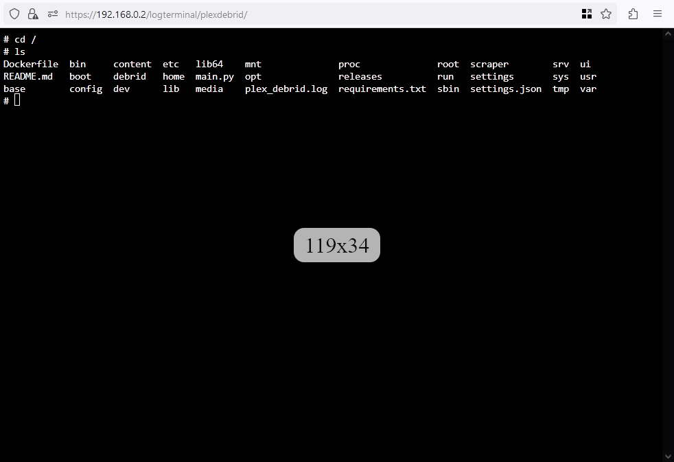 docker container not saving settings · Issue #138 · itsToggle/plex ...
