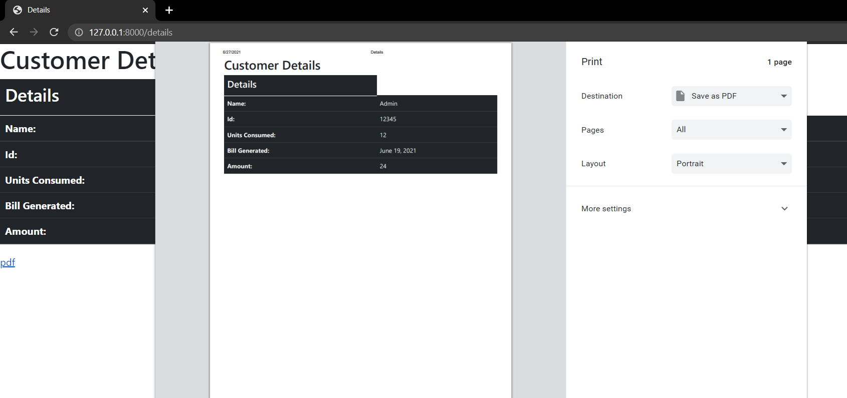 Github Sahrushielectricity Bill Generator Itw Project 1403