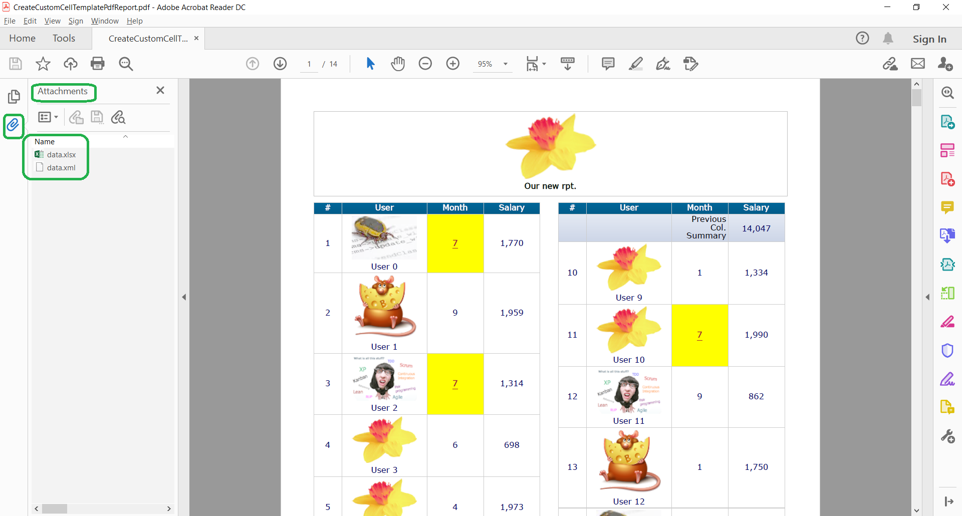 Question What Is The Usage Of Export Method In Pdfreport Issue 48