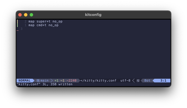 Can't unmap default macOS keyboard shortcut · Issue #5560 · kovidgoyal/kitty · GitHub