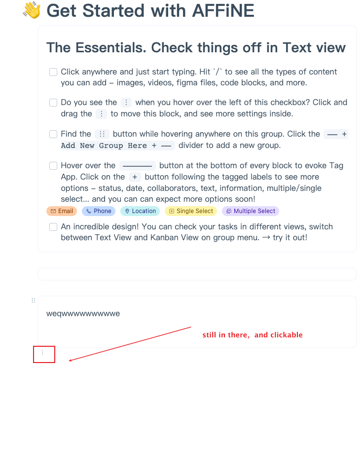 [bug]: delete block item LeftMenuPlugin not delete · Issue #471 · toeverything/AFFiNE · GitHub