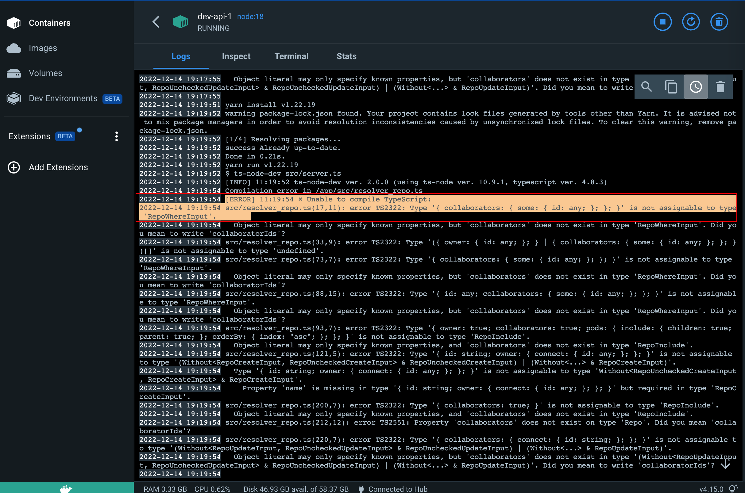 Api Error · Issue 150 · Codepod Iocodepod · Github