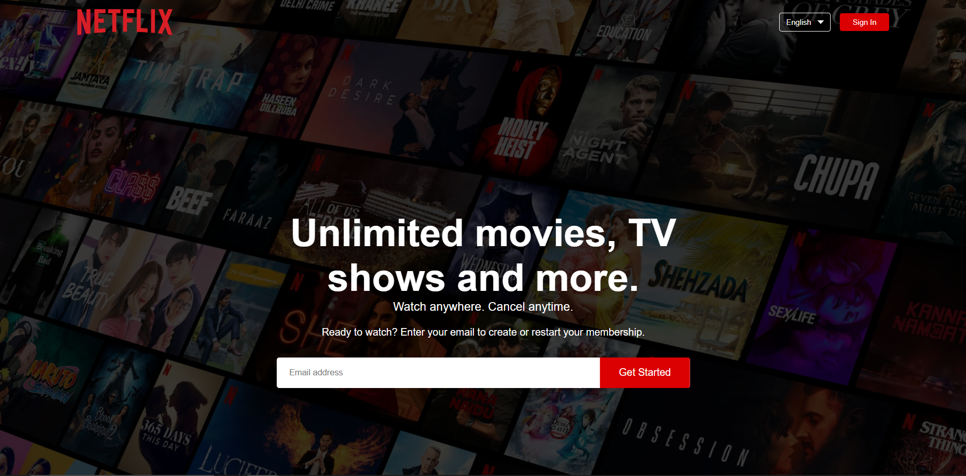 Netflix Frontend Clone Website · Issue #1156 · TusharKesarwani/Front-End-Projects · GitHub