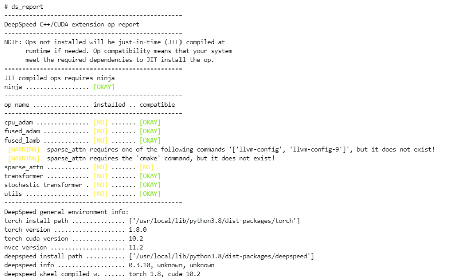 deepspeed.initialize() fails to complete · Issue #831 · deepspeedai/DeepSpeed · GitHub