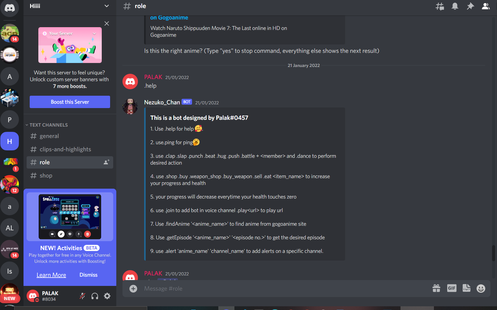 GitHub - palak-chaturvedi/Discord-bot